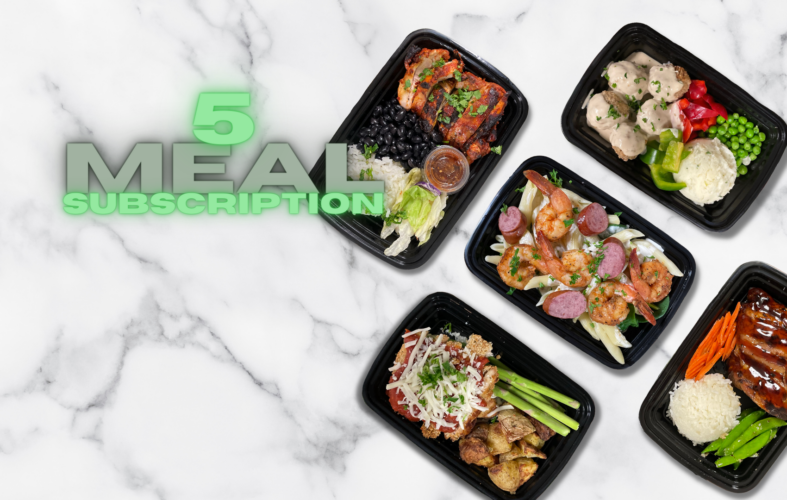 5 Lunch/Dinner Meals - Weekly Subscription - Flex n Prep