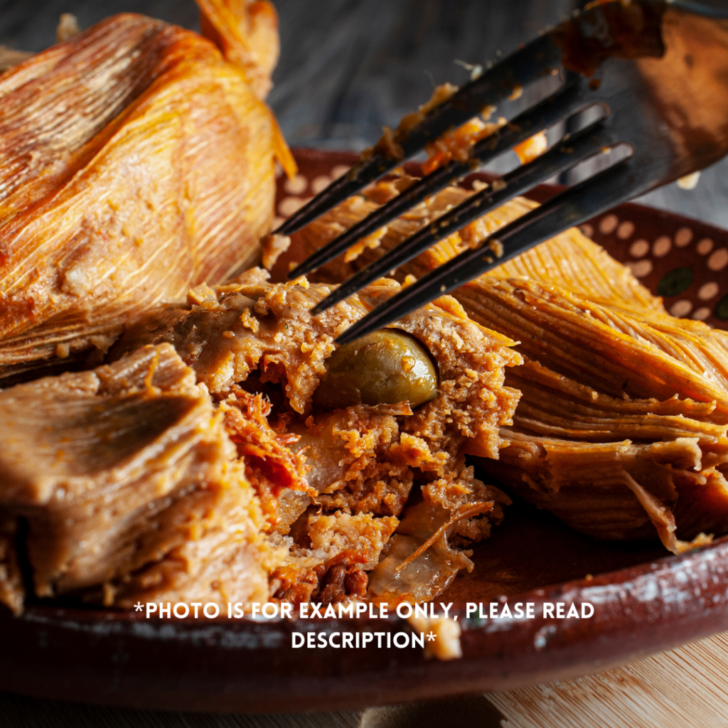 Open Chicken Tamale Plate - Flex n Prep