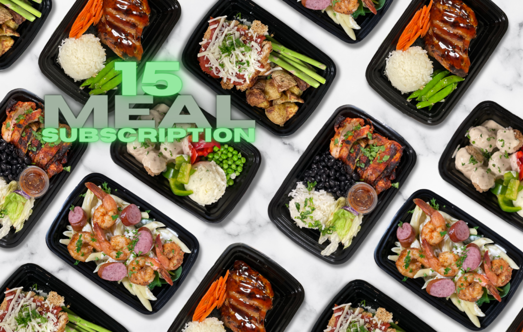 15 Lunch/Dinner Meals - Weekly Subscription - Flex n Prep