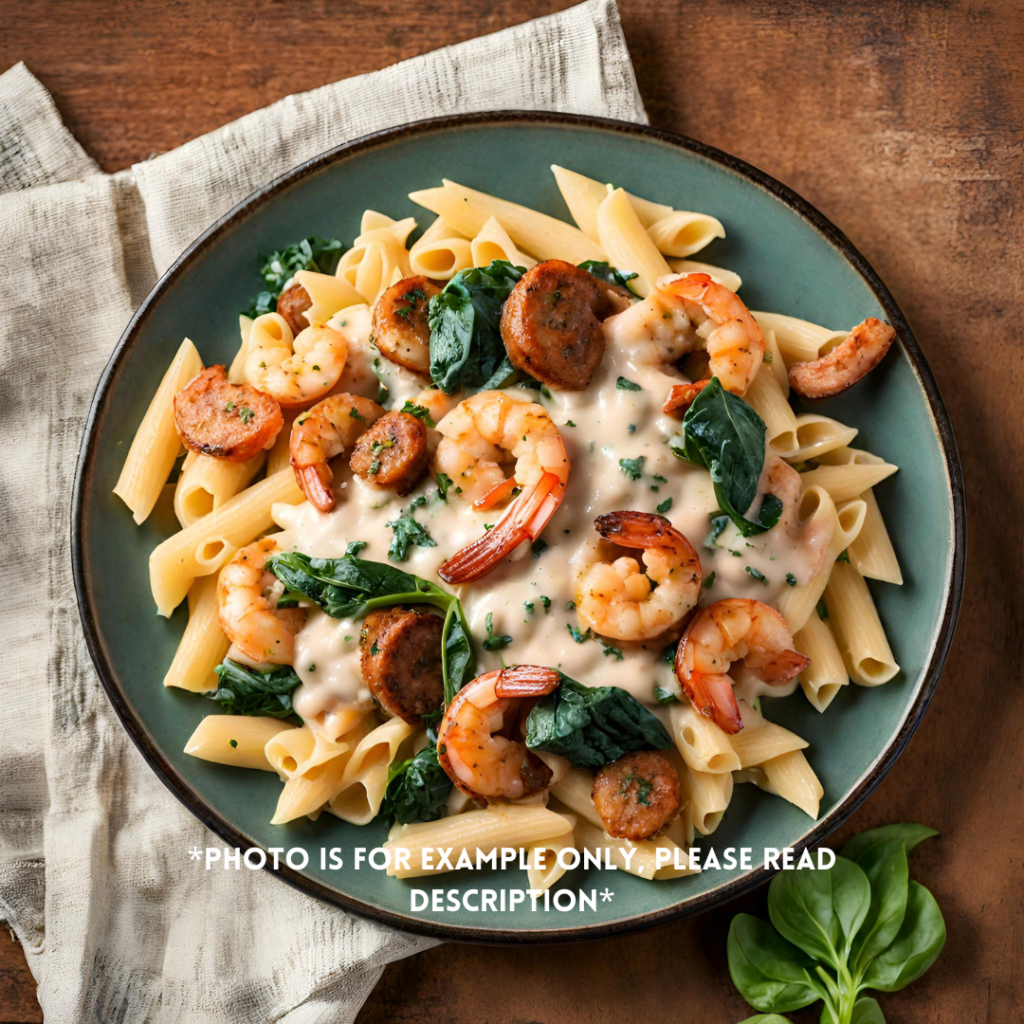 Cajun Shrimp & Sausage Pasta - Flex n Prep