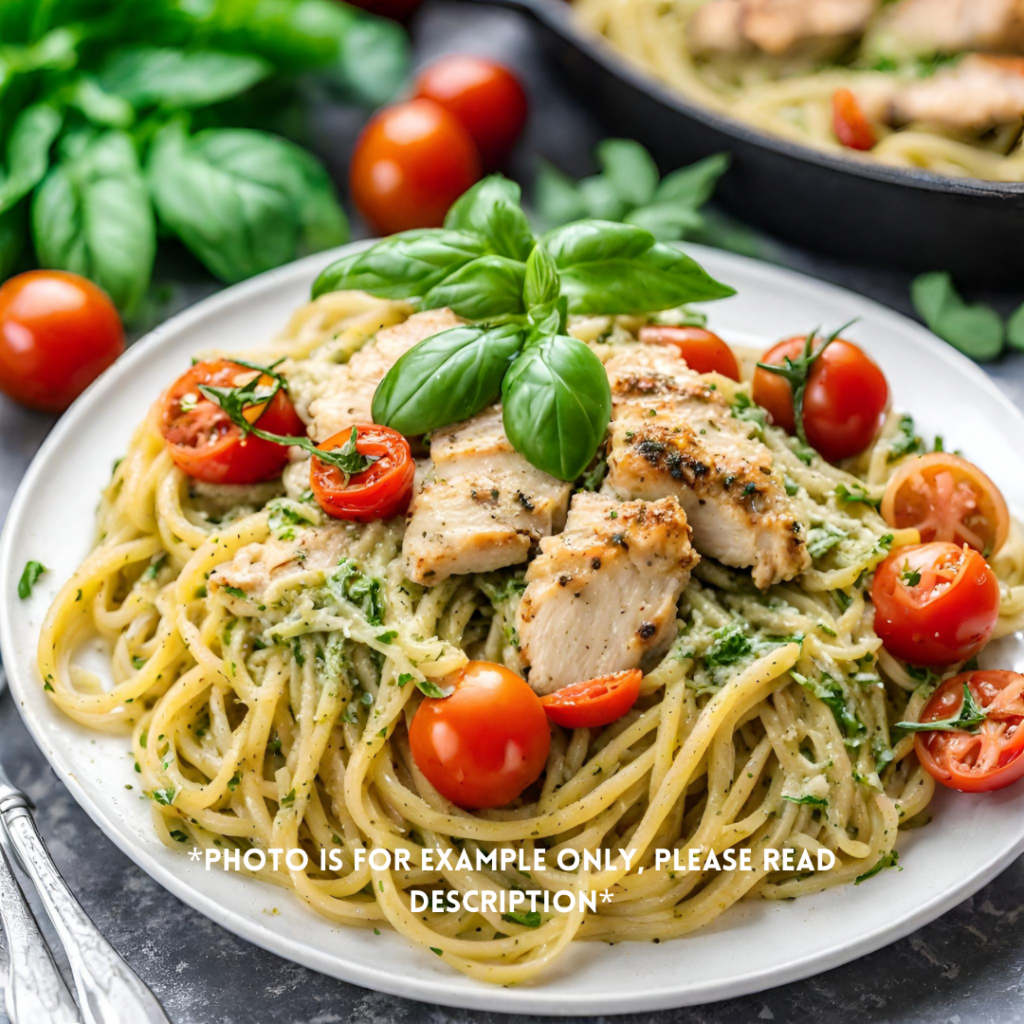 Cajun Chicken Breast & Pesto Pasta - Flex n Prep