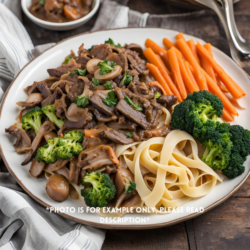 Beef Bourguignon Pasta - Flex n Prep