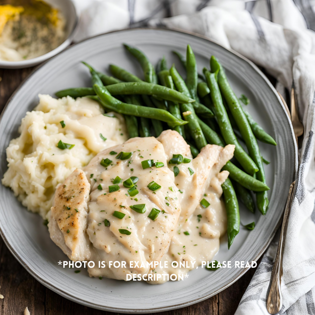 Creamy Garlic Chicken Breast - Flex n Prep