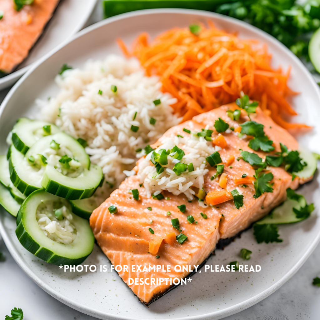 Salmon Poke Plate - Flex n Prep
