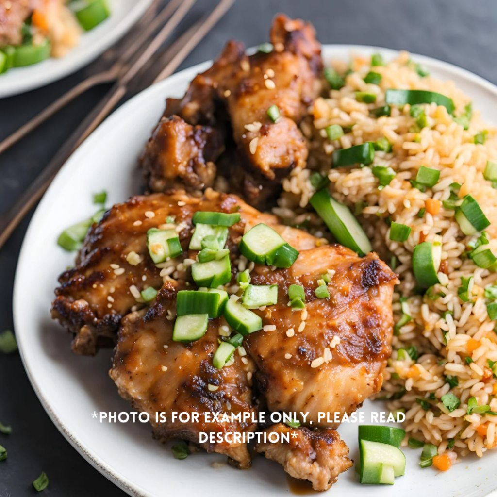 Chicken Thigh Fried Rice - Flex n Prep