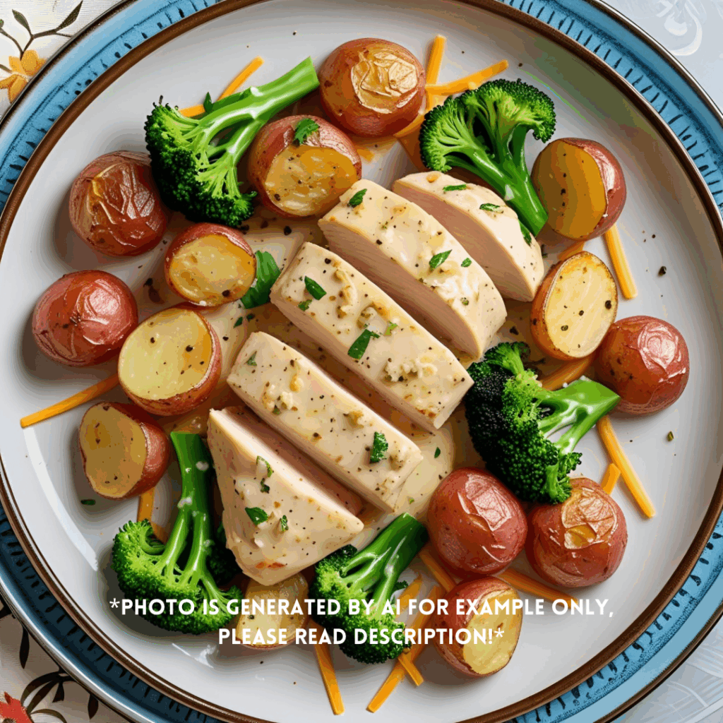 Creamy Garlic Chicken - Flex n Prep